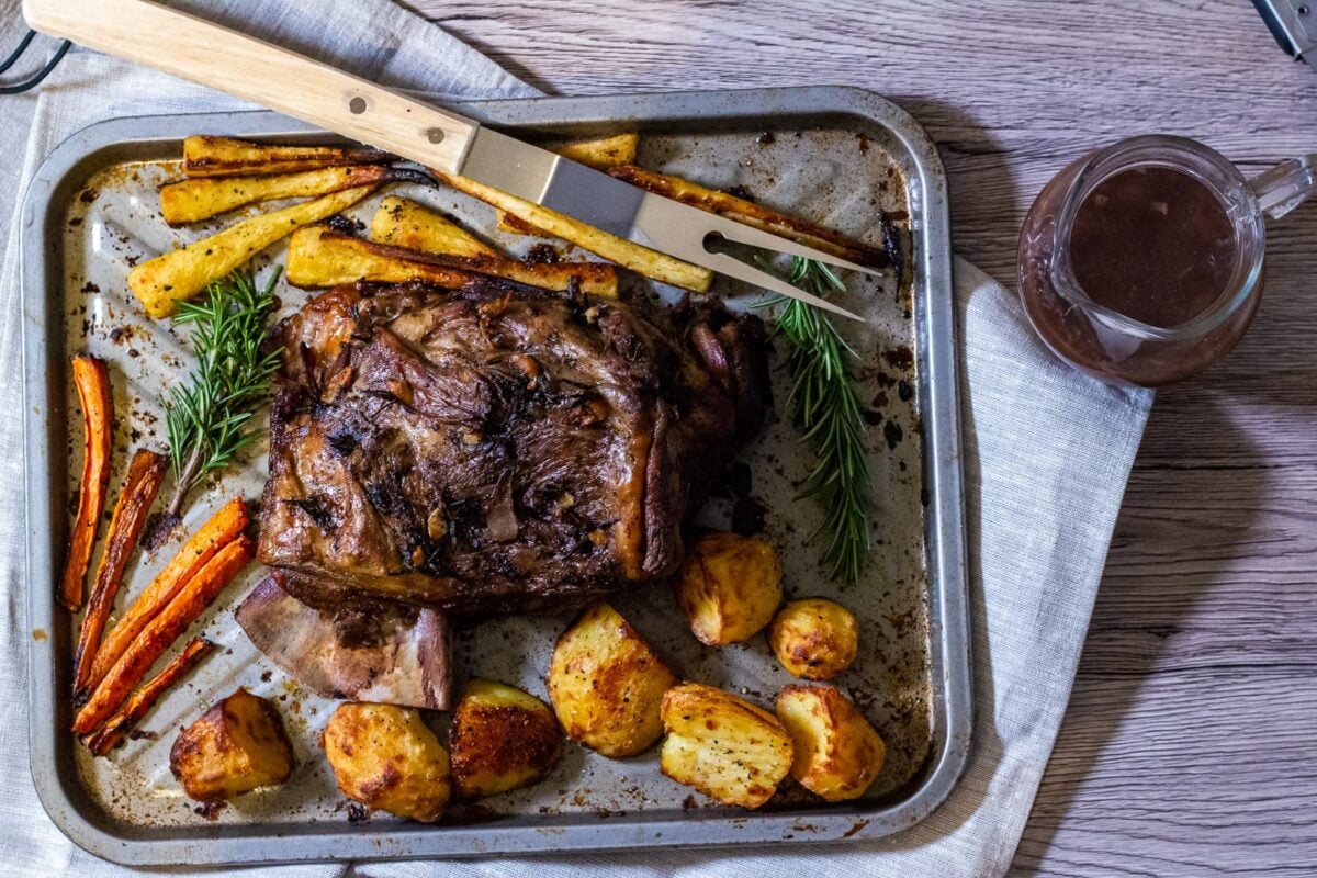 Slow Cooker Lamb Shoulder - Slow Cooker Club